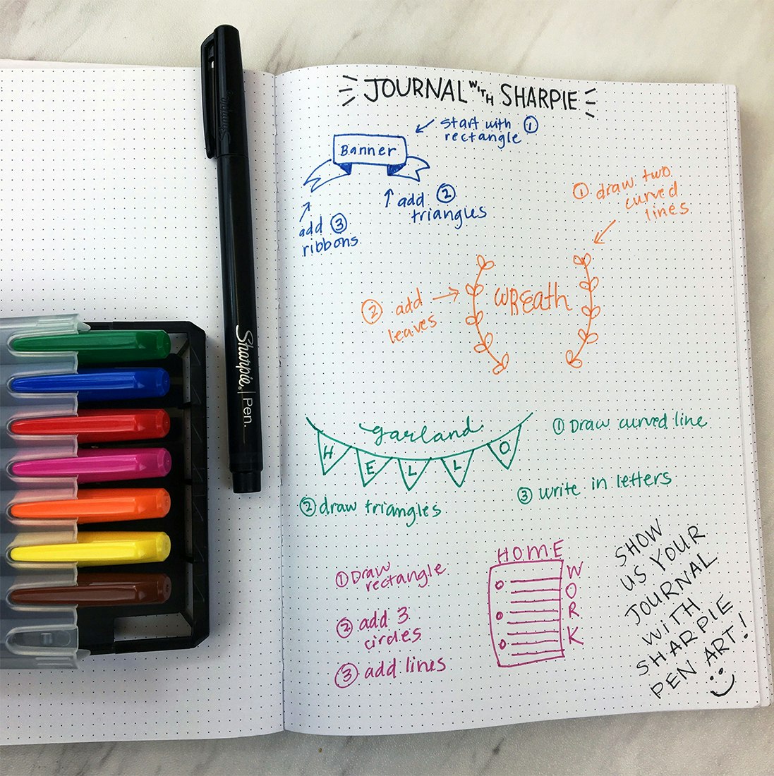 Bullet Journaling Sharpie